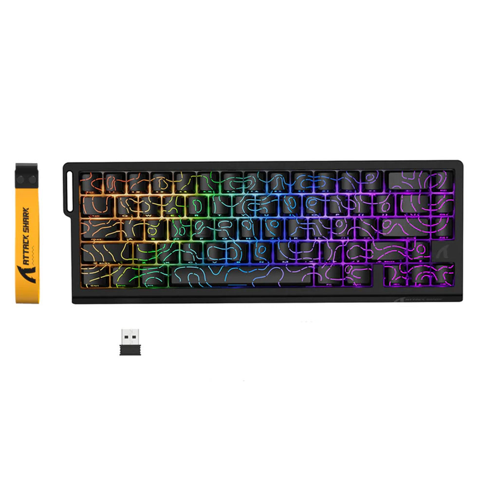 Attack Shark X68 PRO HE Magnetic Keyboard – ALBASHKH